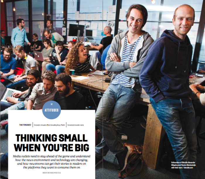 Thinking small when you're big - Innovation