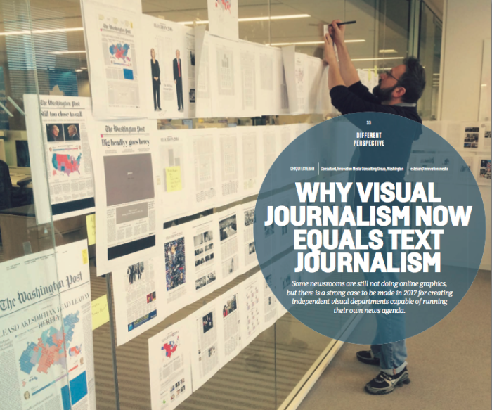 Why visual journalism now equals text journalism - Innovation