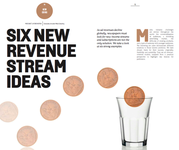 Six new revenue stream ideas - Innovation