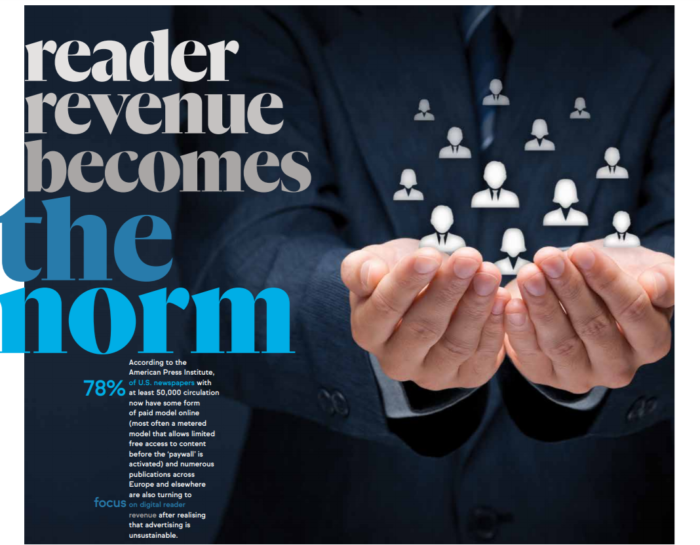 READER REVENUE BECOMES THE NORM - Innovation